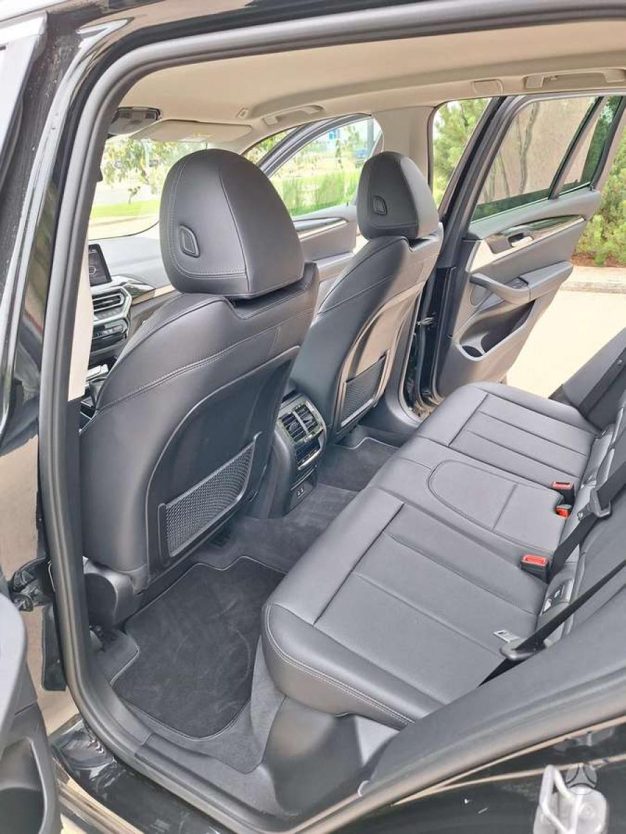 Melns BMW X3 2022 Viļņa, ar dzinēja tilpumu 2.00 L un nobraukumu 165 tūkst. km par 27225 €, foto 17 vietnē AUTOMOTO.COM.LV