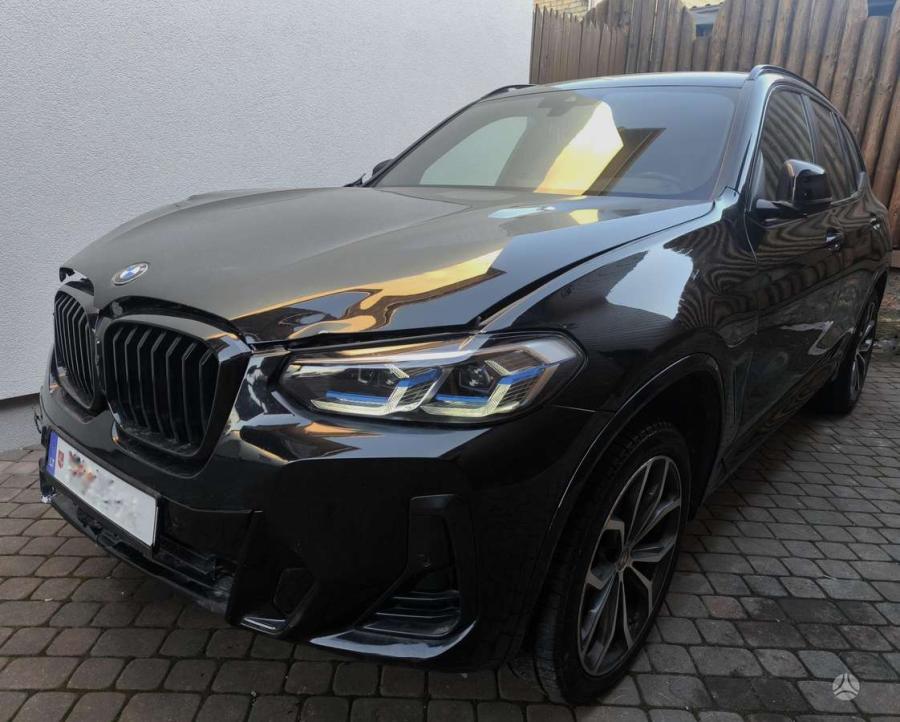 Melns BMW X3 2022 Šauļi, ar dzinēja tilpumu 2.00 L un nobraukumu 62 tūkst. km par 16900 €, foto 1 vietnē AUTOMOTO.COM.LV