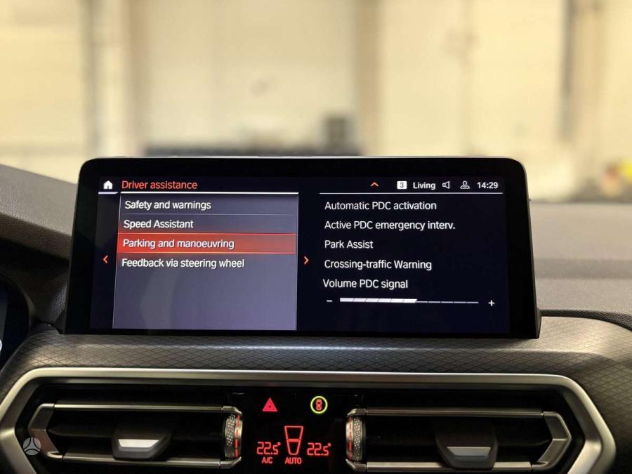Melns BMW X3 2022 Viļņa, ar dzinēja tilpumu 2.00 L un nobraukumu 122 tūkst. km par 34500 €, foto 28 vietnē AUTOMOTO.COM.LV