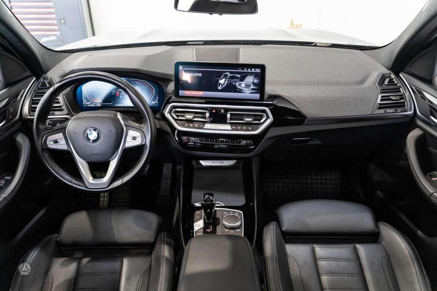 Melns BMW X3 2022 Viļņa, ar dzinēja tilpumu 2.00 L un nobraukumu 53 tūkst. km par 36990 €, foto 18 vietnē AUTOMOTO.COM.LV