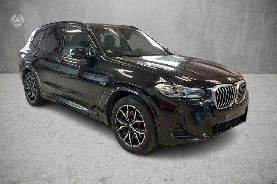 Melns BMW X3 2022 Viļņa, ar dzinēja tilpumu 2.00 L un nobraukumu 215 tūkst. km par 29990 €, foto 1 vietnē AUTOMOTO.COM.LV