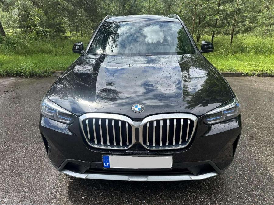 Melns BMW X3 2022 Kauņa, ar dzinēja tilpumu 2.00 L un nobraukumu 72 tūkst. km par 31000 €, foto 1 vietnē AUTOMOTO.COM.LV