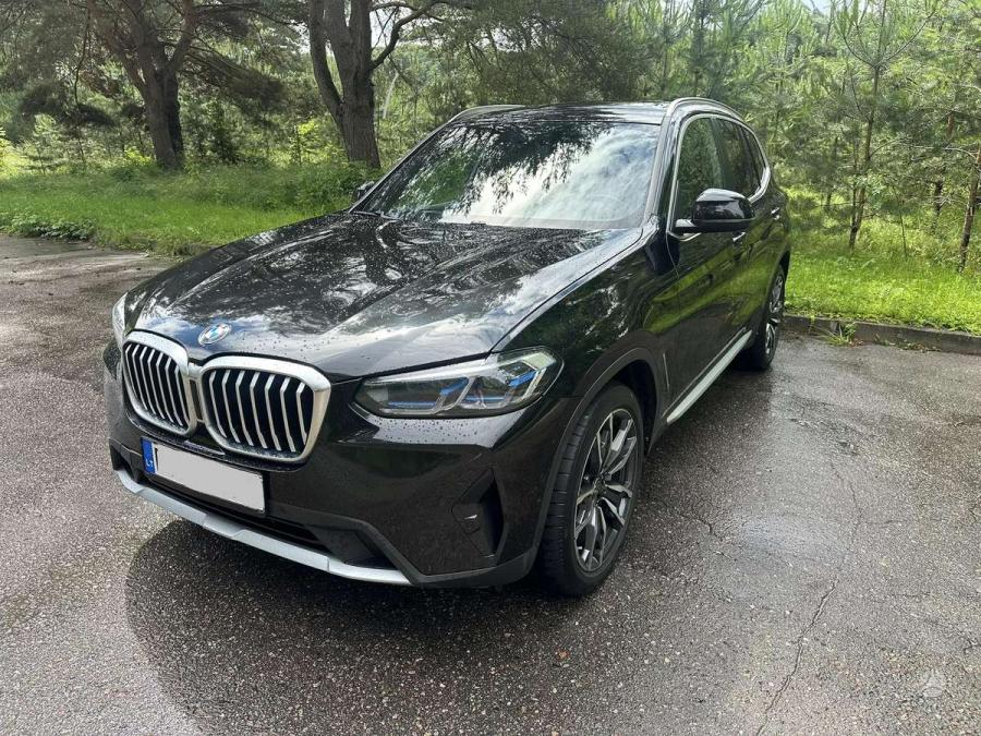 Melns BMW X3 2022 Kauņa, ar dzinēja tilpumu 2.00 L un nobraukumu 72 tūkst. km par 31000 €, foto 3 vietnē AUTOMOTO.COM.LV