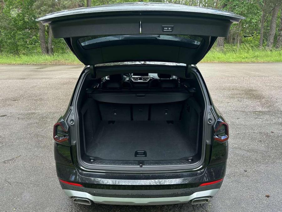 Melns BMW X3 2022 Kauņa, ar dzinēja tilpumu 2.00 L un nobraukumu 72 tūkst. km par 31000 €, foto 6 vietnē AUTOMOTO.COM.LV