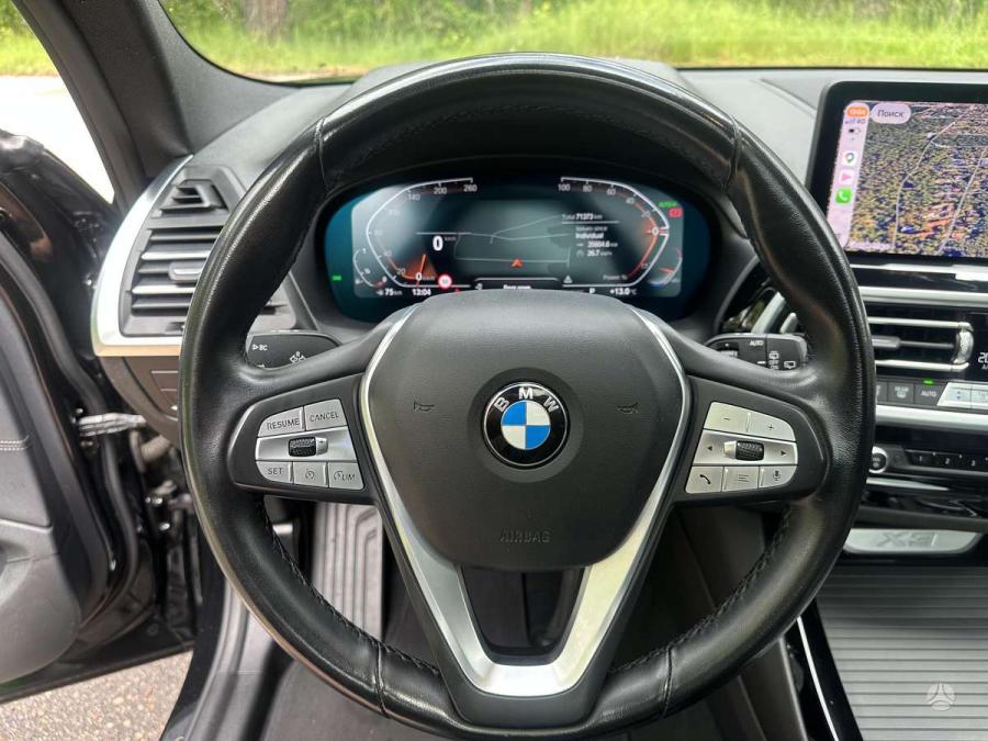 Melns BMW X3 2022 Kauņa, ar dzinēja tilpumu 2.00 L un nobraukumu 72 tūkst. km par 31000 €, foto 18 vietnē AUTOMOTO.COM.LV