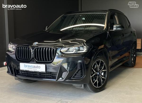 Melns BMW X3 2022 Klaipėda, ar dzinēja tilpumu 2.00 L un nobraukumu 95 tūkst. km par 42991 €, foto 1 vietnē AUTOMOTO.COM.LV