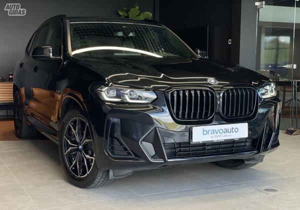 Melns BMW X3 2022 Klaipėda, ar dzinēja tilpumu 2.00 L un nobraukumu 95 tūkst. km par 42991 €, foto 3 vietnē AUTOMOTO.COM.LV
