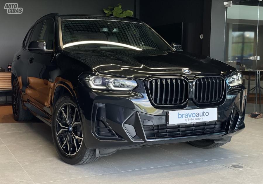Melns BMW X3 2022 Klaipėda, ar dzinēja tilpumu 2.00 L un nobraukumu 95 tūkst. km par 42991 €, foto 4 vietnē AUTOMOTO.COM.LV