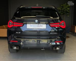 Melns BMW X3 2022 Klaipėda, ar dzinēja tilpumu 2.00 L un nobraukumu 95 tūkst. km par 42991 €, foto 6 vietnē AUTOMOTO.COM.LV
