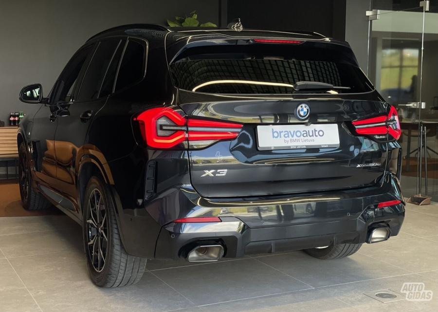Melns BMW X3 2022 Klaipėda, ar dzinēja tilpumu 2.00 L un nobraukumu 95 tūkst. km par 42991 €, foto 7 vietnē AUTOMOTO.COM.LV