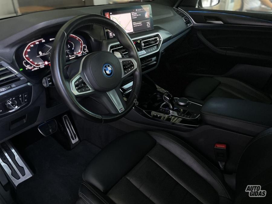Melns BMW X3 2022 Klaipėda, ar dzinēja tilpumu 2.00 L un nobraukumu 95 tūkst. km par 42991 €, foto 12 vietnē AUTOMOTO.COM.LV