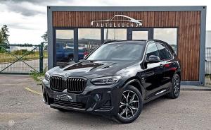 Melns BMW X3 2022 Viļņa, ar dzinēja tilpumu 2.00 L un nobraukumu 215 tūkst. km par 29500 €, foto  vietnē AUTOMOTO.COM.LV