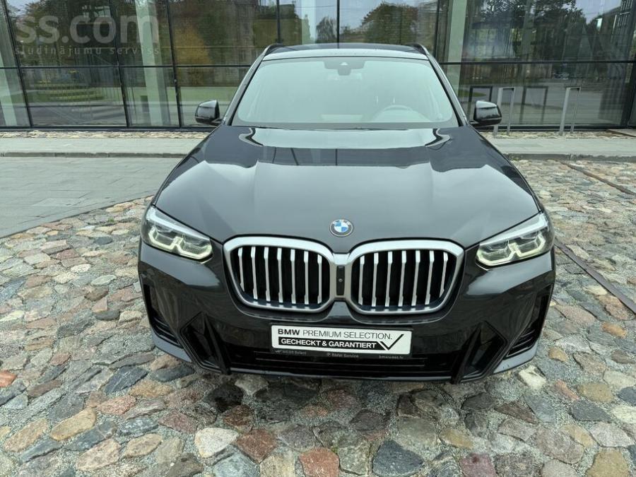 Melns BMW X3 2022 Rīga, ar dzinēja tilpumu 3.00 L un nobraukumu 141 tūkst. km par 30555 €, foto 4 vietnē AUTOMOTO.COM.LV