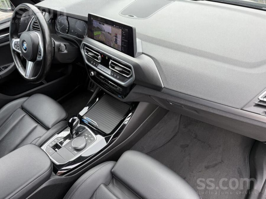 Melns BMW X3 2022 Rīga, ar dzinēja tilpumu 3.00 L un nobraukumu 141 tūkst. km par 30555 €, foto 21 vietnē AUTOMOTO.COM.LV