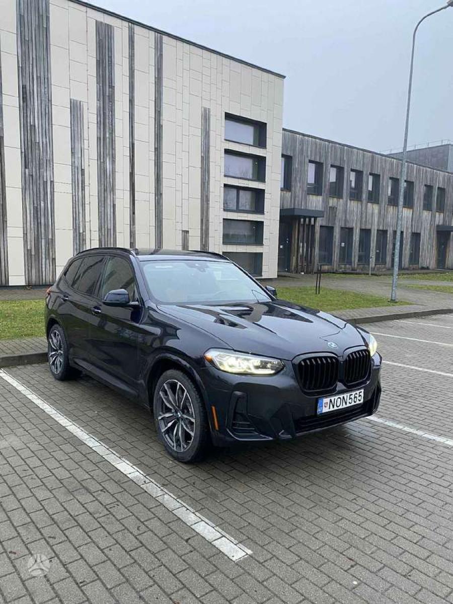Black BMW X3 2023 in Taurage, with an engine capacity of 2.00 L and mileage of 118 thousand km for 30500 €, photo 1 on AUTOMOTO.COM.LV