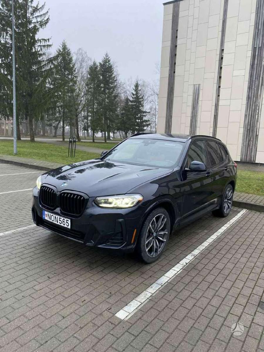 Black BMW X3 2023 in Taurage, with an engine capacity of 2.00 L and mileage of 118 thousand km for 30500 €, photo 2 on AUTOMOTO.COM.LV