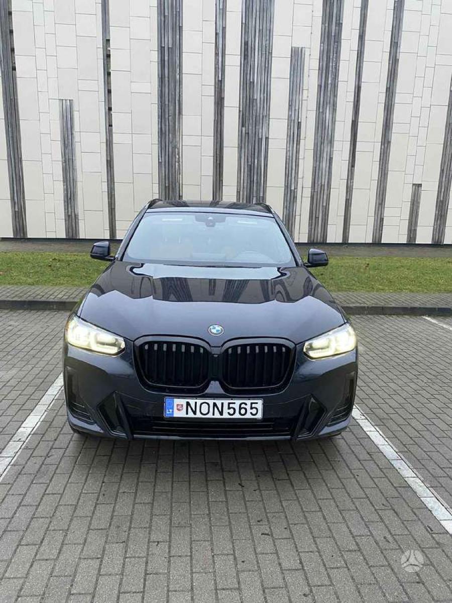 Black BMW X3 2023 in Taurage, with an engine capacity of 2.00 L and mileage of 118 thousand km for 30500 €, photo 6 on AUTOMOTO.COM.LV