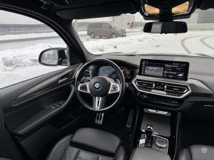 Black BMW X3 2023 in Vilnius, with an engine capacity of 2.99 L and mileage of 77 thousand km for 41899 €, photo 13 on AUTOMOTO.COM.LV