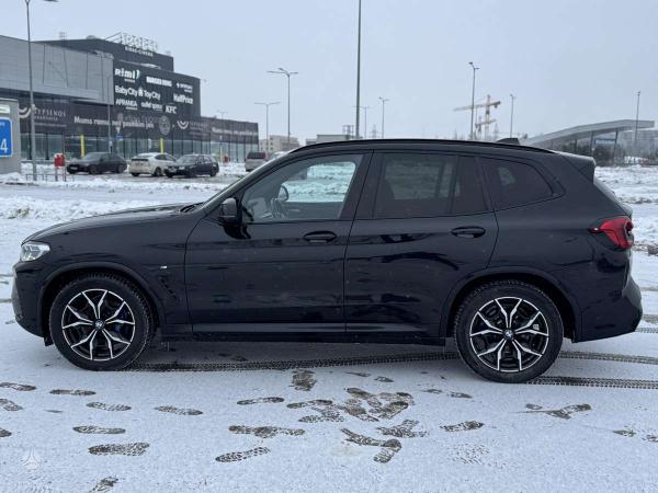 Black BMW X3 2023 in Vilnius, with an engine capacity of 2.99 L and mileage of 78 thousand km for 41799 €, photo 8 on AUTOMOTO.COM.LV