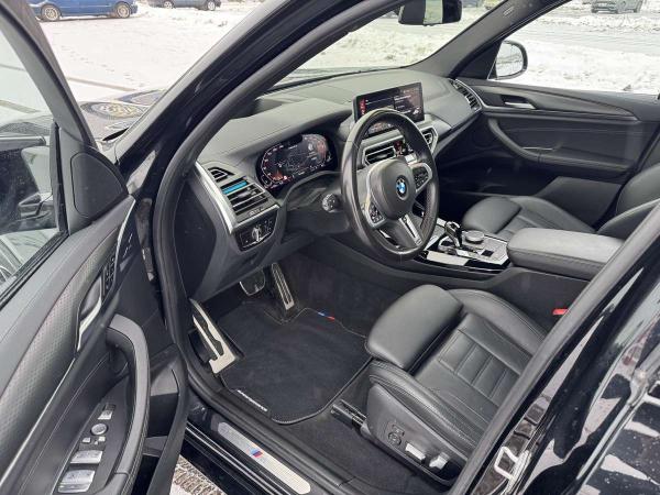 Black BMW X3 2023 in Vilnius, with an engine capacity of 2.99 L and mileage of 78 thousand km for 41799 €, photo 9 on AUTOMOTO.COM.LV