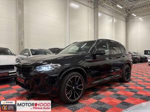Black BMW X3 2023 in Vilnius, with an engine capacity of 2.99 L and mileage of 84 thousand km for 42990 €, photo  on AUTOMOTO.COM.LV
