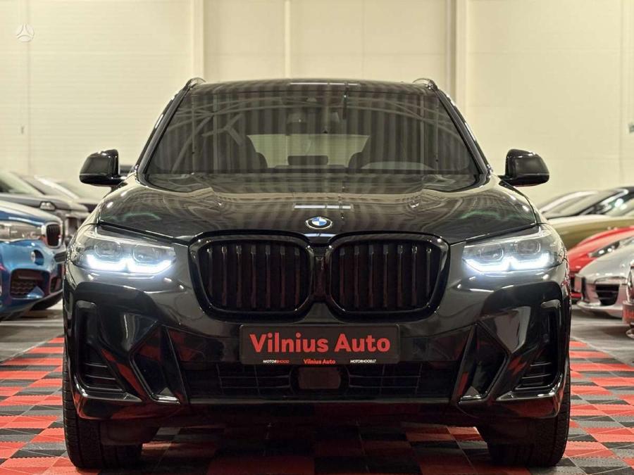 Melns BMW X3 2023 Viļņa, ar dzinēja tilpumu 2.99 L un nobraukumu 84 tūkst. km par 42990 €, foto 2 vietnē AUTOMOTO.COM.LV