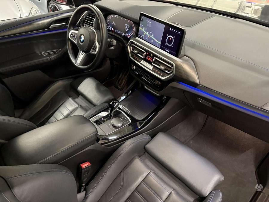 Melns BMW X3 2023 Viļņa, ar dzinēja tilpumu 2.99 L un nobraukumu 84 tūkst. km par 42990 €, foto 16 vietnē AUTOMOTO.COM.LV