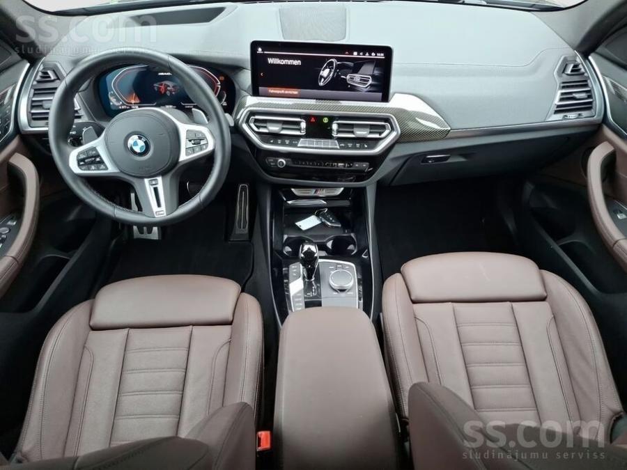 Melns BMW X3 2023 Rīga, ar dzinēja tilpumu 3.00 L un nobraukumu 30 tūkst. km par 60200 €, foto 8 vietnē AUTOMOTO.COM.LV