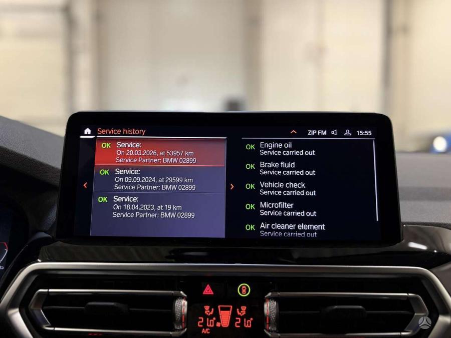 Melns BMW X3 2023 Viļņa, ar dzinēja tilpumu 2.00 L un nobraukumu 55 tūkst. km par 39990 €, foto 25 vietnē AUTOMOTO.COM.LV