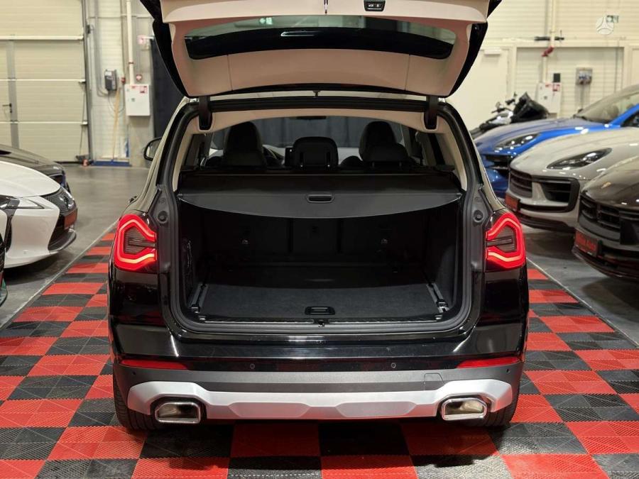 Melns BMW X3 2023 Viļņa, ar dzinēja tilpumu 2.00 L un nobraukumu 55 tūkst. km par 39990 €, foto 36 vietnē AUTOMOTO.COM.LV
