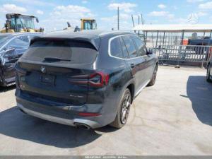 Black BMW X3 2023 in Klaipeda, with an engine capacity of 2.00 L and mileage of 42 thousand km for 12900 €, photo 5 on AUTOMOTO.COM.LV