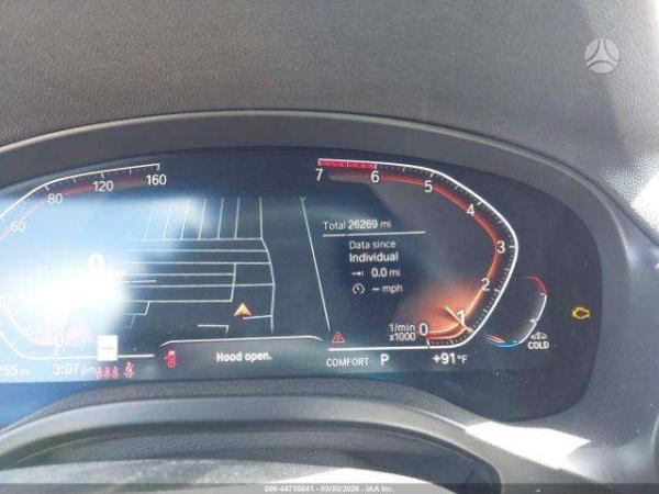 Melns BMW X3 2023 Klaipėda, ar dzinēja tilpumu 2.00 L un nobraukumu 42 tūkst. km par 12900 €, foto 7 vietnē AUTOMOTO.COM.LV