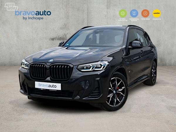Black BMW X3 2023 in Kaunas, with an engine capacity of 2.00 L and mileage of 123 thousand km for 43271 €, photo 1 on AUTOMOTO.COM.LV