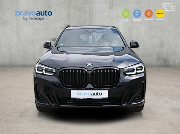 Black BMW X3 2023 in Kaunas, with an engine capacity of 2.00 L and mileage of 123 thousand km for 43271 €, photo 8 on AUTOMOTO.COM.LV