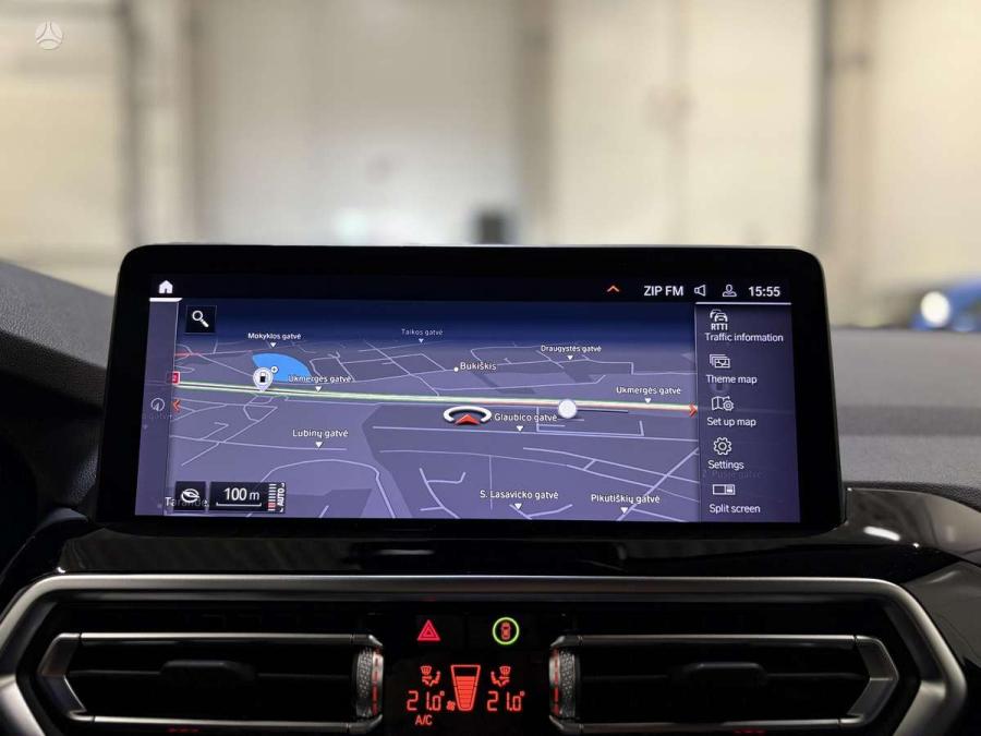 Melns BMW X3 2023 Viļņa, ar dzinēja tilpumu 2.00 L un nobraukumu 55 tūkst. km par 37990 €, foto 24 vietnē AUTOMOTO.COM.LV