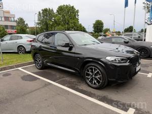 Black BMW X3 2023 in Riga, with an engine capacity of 2.00 L and mileage of 35 thousand km for 47000 €, photo  on AUTOMOTO.COM.LV