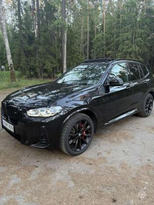 Black BMW X3 2023 in Panevezys, with an engine capacity of 3.00 L and mileage of 36 thousand km for 39000 €, photo 8 on AUTOMOTO.COM.LV