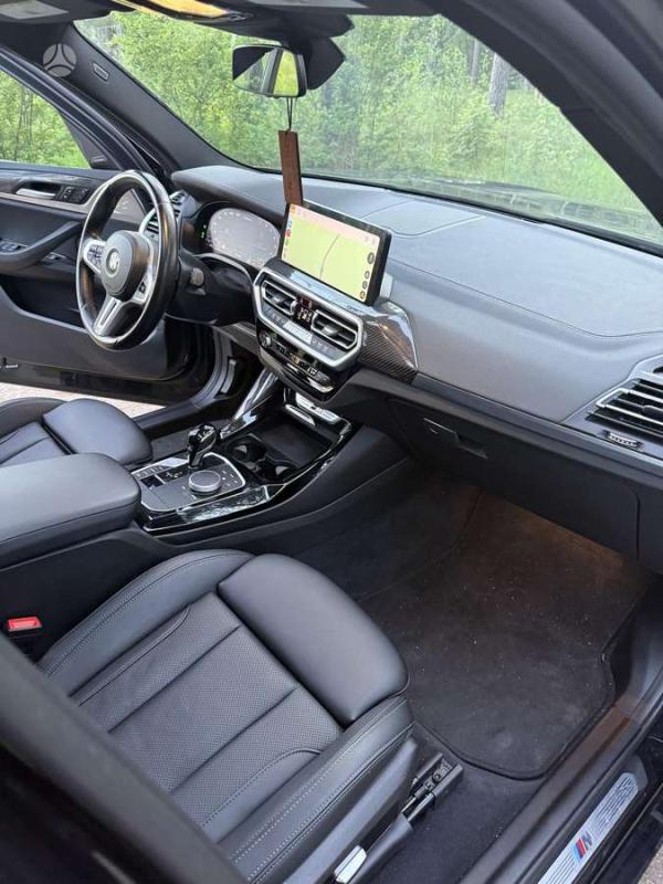 Melns BMW X3 2023 Panevēža, ar dzinēja tilpumu 3.00 L un nobraukumu 36 tūkst. km par 39000 €, foto 9 vietnē AUTOMOTO.COM.LV