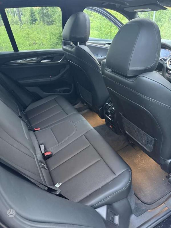 Melns BMW X3 2023 Panevēža, ar dzinēja tilpumu 3.00 L un nobraukumu 36 tūkst. km par 39000 €, foto 10 vietnē AUTOMOTO.COM.LV