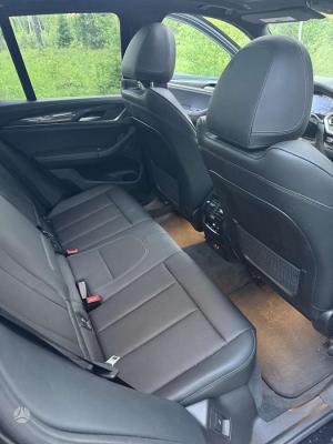 Black BMW X3 2023 in Panevezys, with an engine capacity of 3.00 L and mileage of 36 thousand km for 39000 €, photo 11 on AUTOMOTO.COM.LV