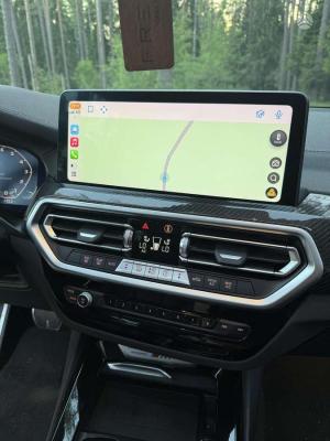 Black BMW X3 2023 in Panevezys, with an engine capacity of 3.00 L and mileage of 36 thousand km for 39000 €, photo 13 on AUTOMOTO.COM.LV