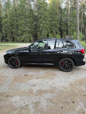 Black BMW X3 2023 in Panevezys, with an engine capacity of 3.00 L and mileage of 36 thousand km for 39000 €, photo 14 on AUTOMOTO.COM.LV