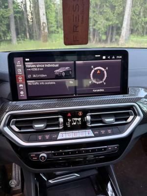 Black BMW X3 2023 in Panevezys, with an engine capacity of 3.00 L and mileage of 36 thousand km for 39000 €, photo 20 on AUTOMOTO.COM.LV