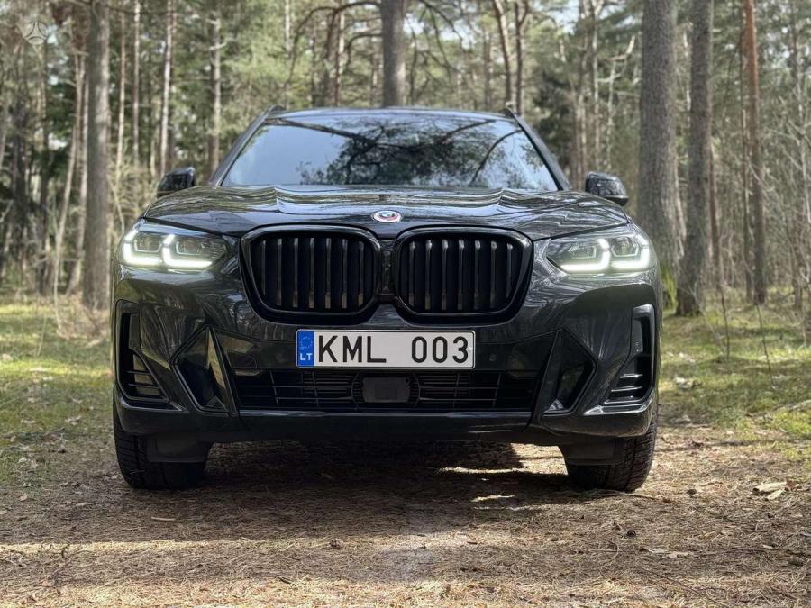 Черный БМВ Х3 2023 в Клайпеда, объемом двигателя 2.00 л и пробегом 90 тыс. км за 43500 €, фото 3 на AUTOMOTO.COM.LV