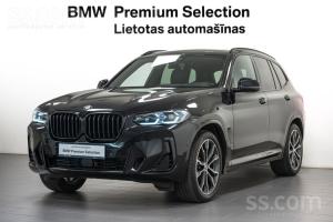 Melns BMW X3 2023 Rīga, ar dzinēja tilpumu 2.00 L un nobraukumu 128 tūkst. km par 39000 €, foto  vietnē AUTOMOTO.COM.LV