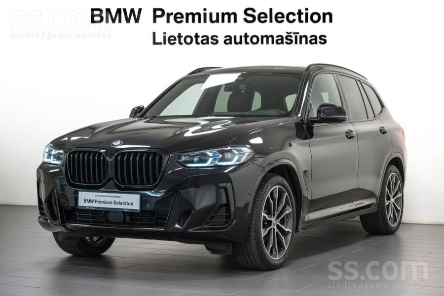 Melns BMW X3 2023 Rīga, ar dzinēja tilpumu 2.00 L un nobraukumu 128 tūkst. km par 39000 €, foto 1 vietnē AUTOMOTO.COM.LV