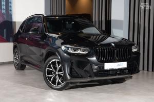 Black BMW X3 2023 in Kaunas, with an engine capacity of 2.00 L and mileage of 68 thousand km for 41771 €, photo 4 on AUTOMOTO.COM.LV