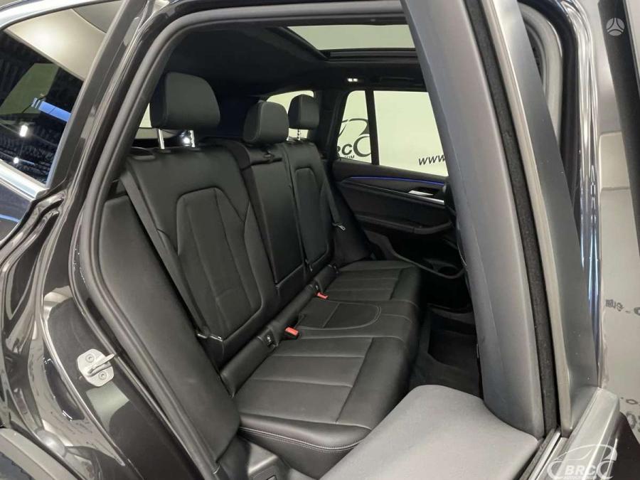 Melns BMW X3 2024 Viļņa, ar dzinēja tilpumu 2.00 L un nobraukumu 18 tūkst. km par 35900 €, foto 13 vietnē AUTOMOTO.COM.LV