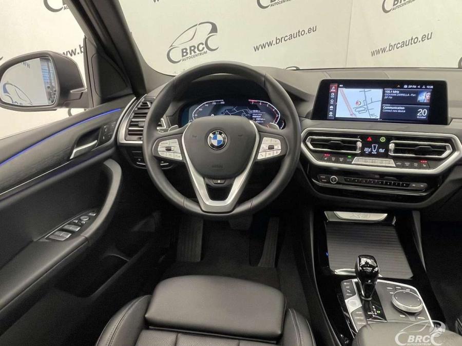 Melns BMW X3 2024 Viļņa, ar dzinēja tilpumu 2.00 L un nobraukumu 18 tūkst. km par 35900 €, foto 16 vietnē AUTOMOTO.COM.LV