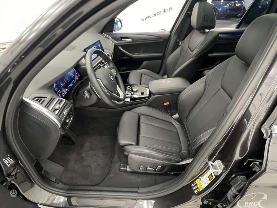 Melns BMW X3 2024 Viļņa, ar dzinēja tilpumu 2.00 L un nobraukumu 18 tūkst. km par 35900 €, foto 23 vietnē AUTOMOTO.COM.LV